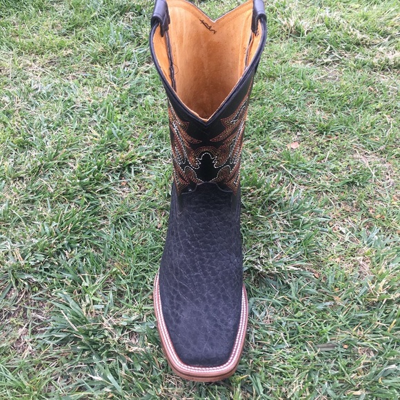 Carreta | Shoes | Mens Western Rodeo Cowboy Boots Bull Neck Leather ...